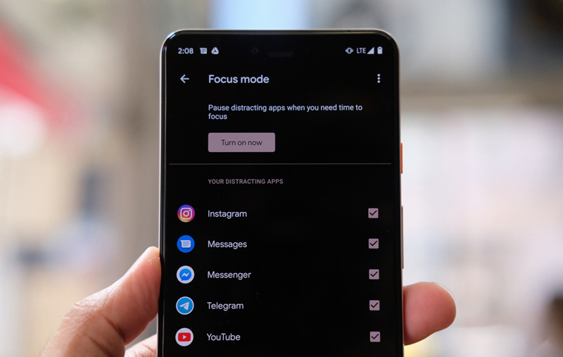 كيفية تفعيل وضع التركيز Focus Mode في Adnroid 10 | AraMobi اراموبي