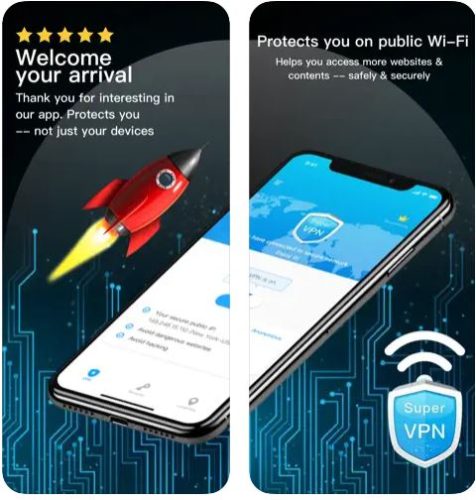 تحميل تطبيق SuperVPN، للاتصال المجانيّ الآمن بمواقع الويب المختلفة ، للأندرويد والأيفون ...