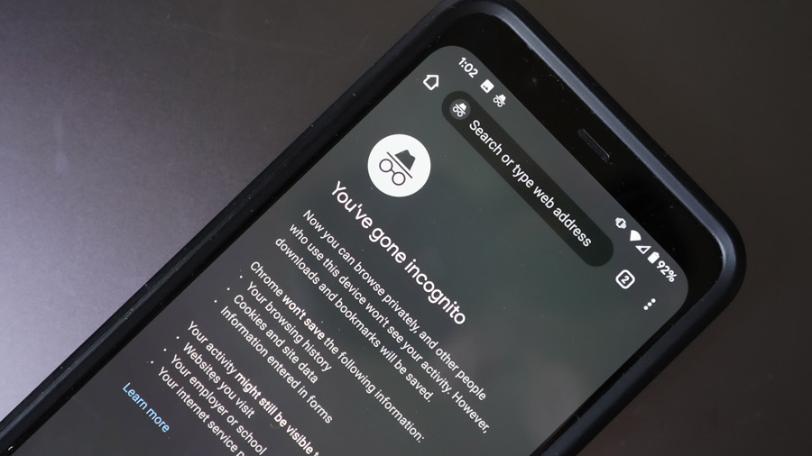 وضع التصفح المتخفي في متصفح كروم Google Chrome يقر بأن مواقع الويب لا تزال تتتبع نشاطك ...