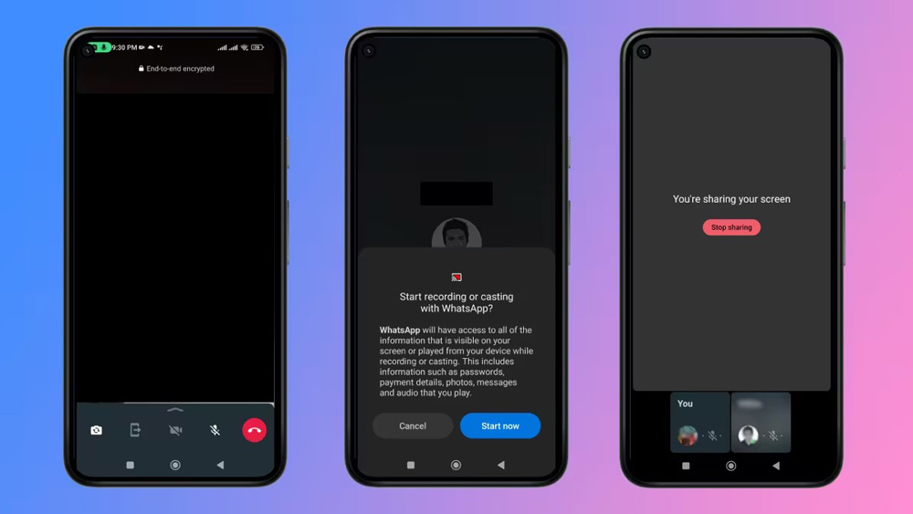 تطبيق WhatsApp سيسمح قريباً بمشاركة الشاشة أثناء مكالمات الفيديو ! | AraMobi اراموبي