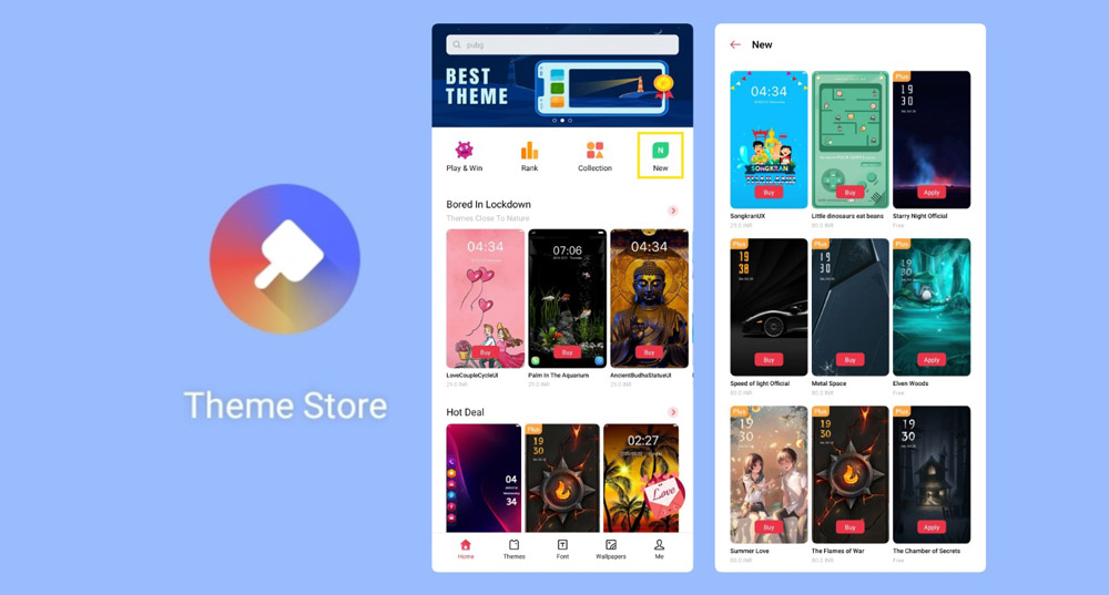 تحميل متجر الثيمات Theme store لتصفّح الثيمات المختلفة، للأندرويد | AraMobi اراموبي