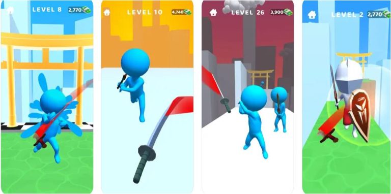 تحميل لعبة Sword Play Ninja Slice Runner لتقطيع النينجا وتنمية المهارات، للأندرويد والأيفون ...