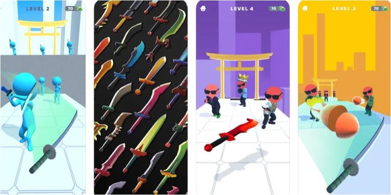 تحميل لعبة Sword Play Ninja Slice Runner لتقطيع النينجا وتنمية المهارات، للأندرويد والأيفون ...